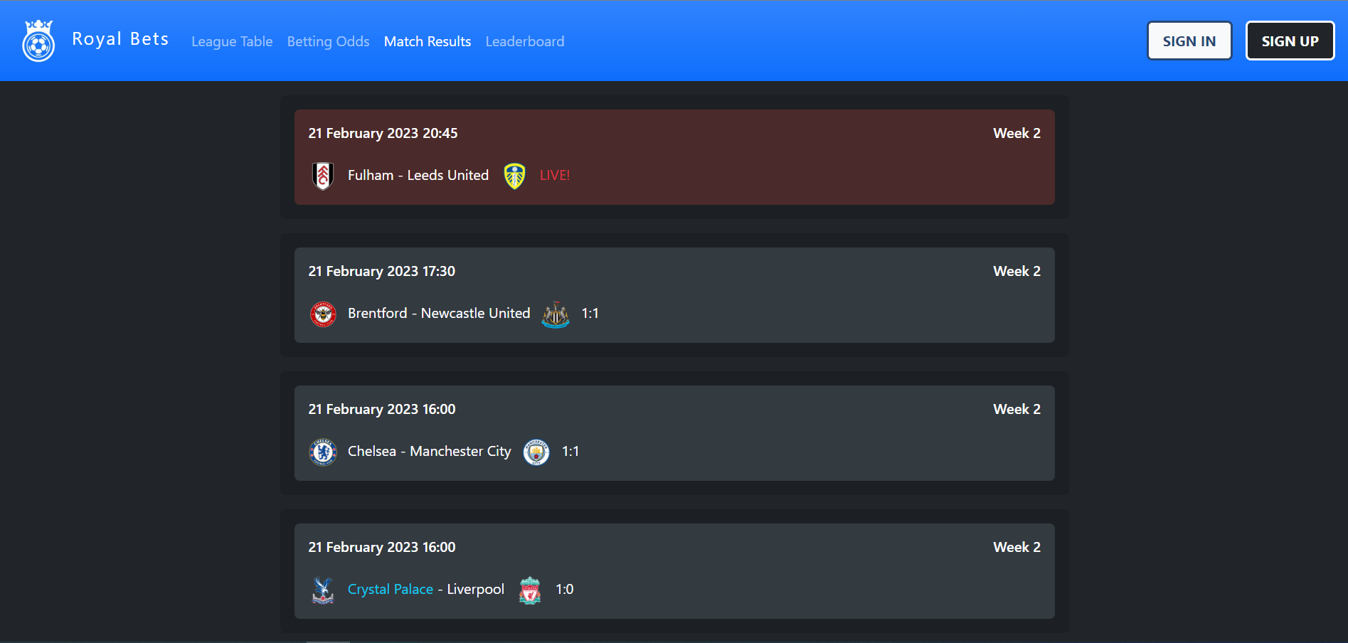 GitHub - sowinskipatryk/Betting-Website