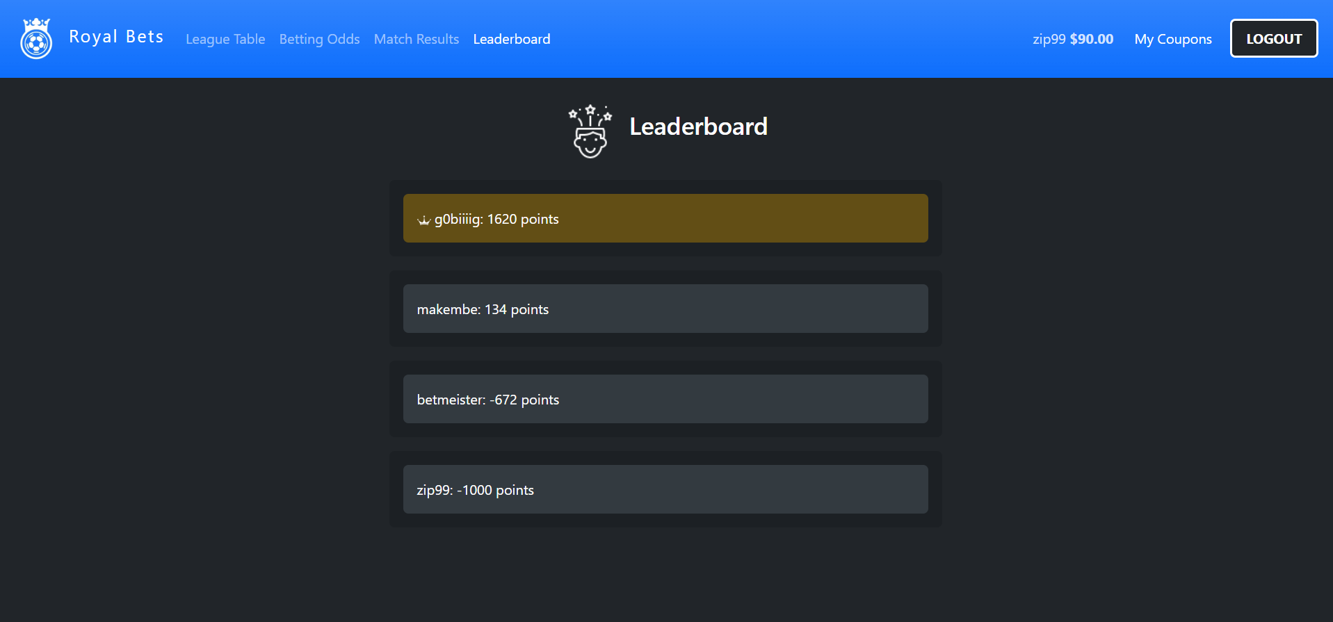 GitHub - sowinskipatryk/Betting-Website