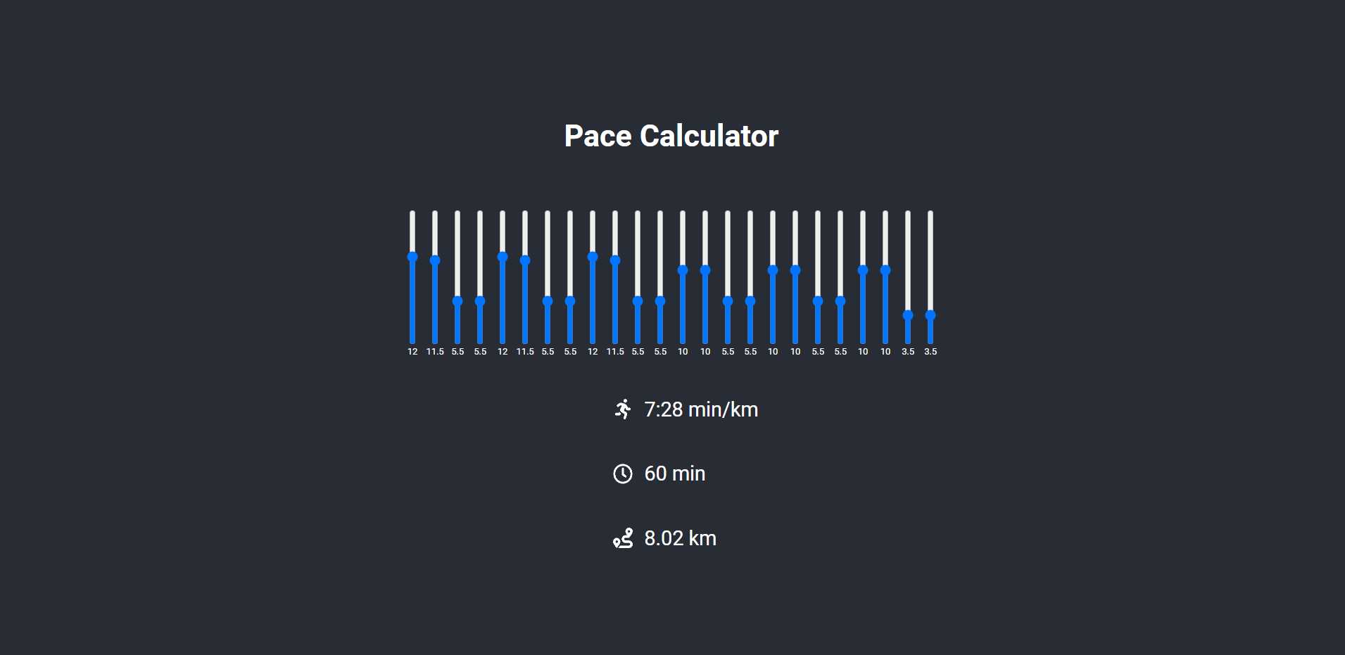 GitHub - sowinskipatryk/react-pace-calculator