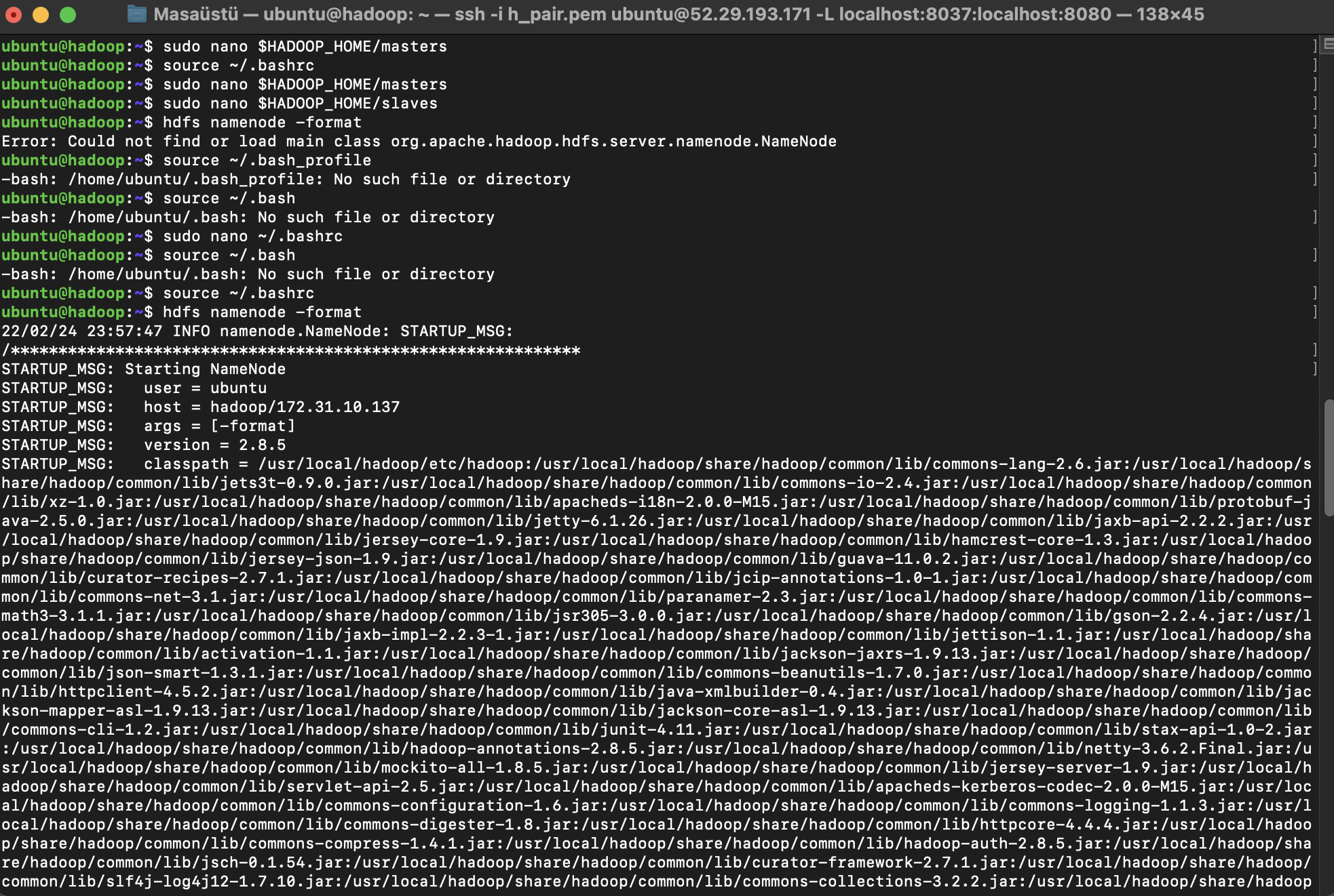GitHub - sedaatalay/How-to-Setup-Hadoop-Single-Node-Cluster-on-AWS-EC2: How to Setup Hadoop ...