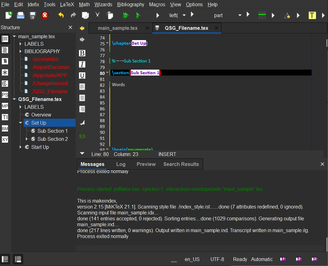 structure panel option "Scroll to current cursor position" ignored (in adv. editor) · Issue ...