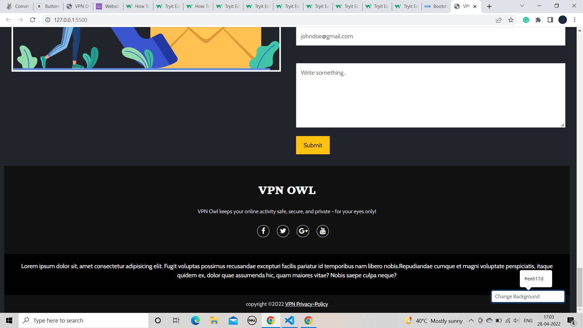 GitHub - Shivam-Katare/VPNOWL-web