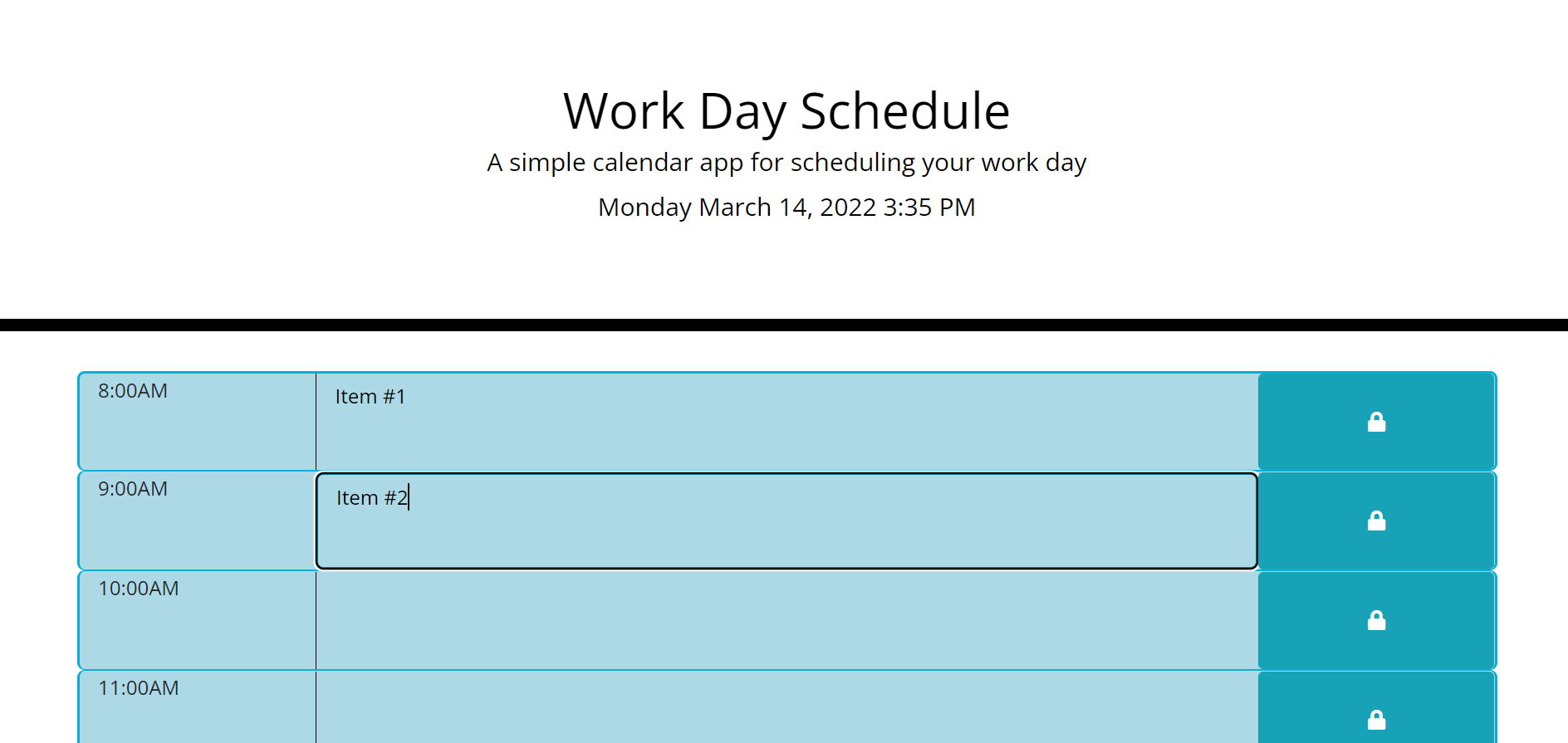 GitHub - jowstafford/Workday-Scheduler