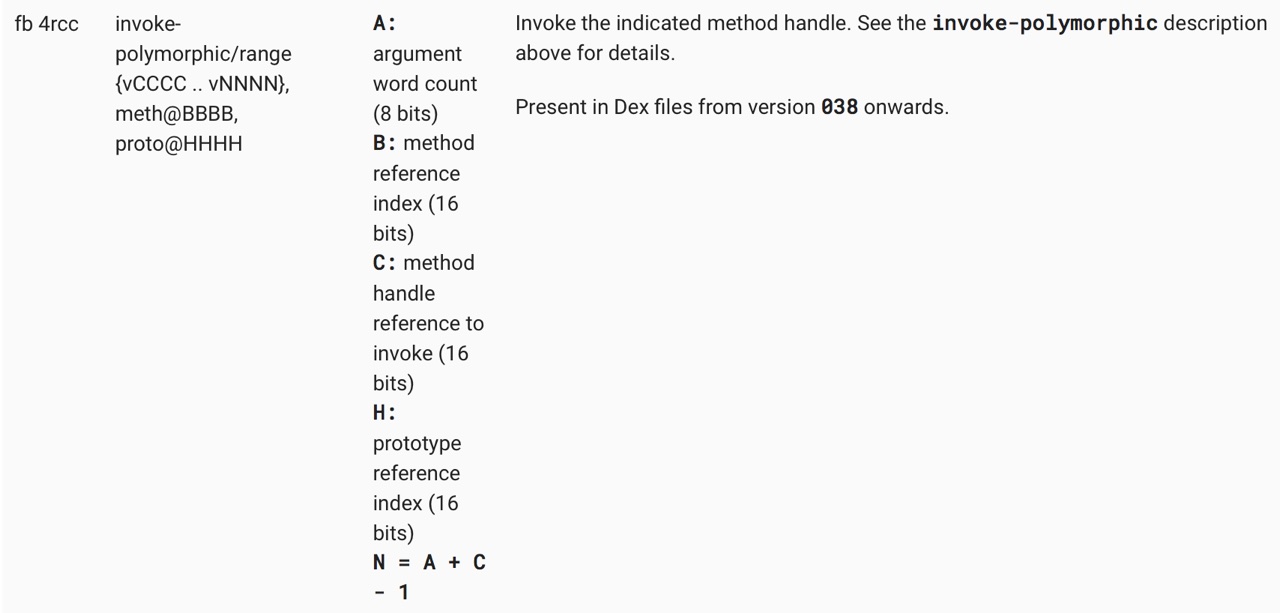 Add new instructions for dalvik · Issue #7960 · radareorg/radare2 · GitHub