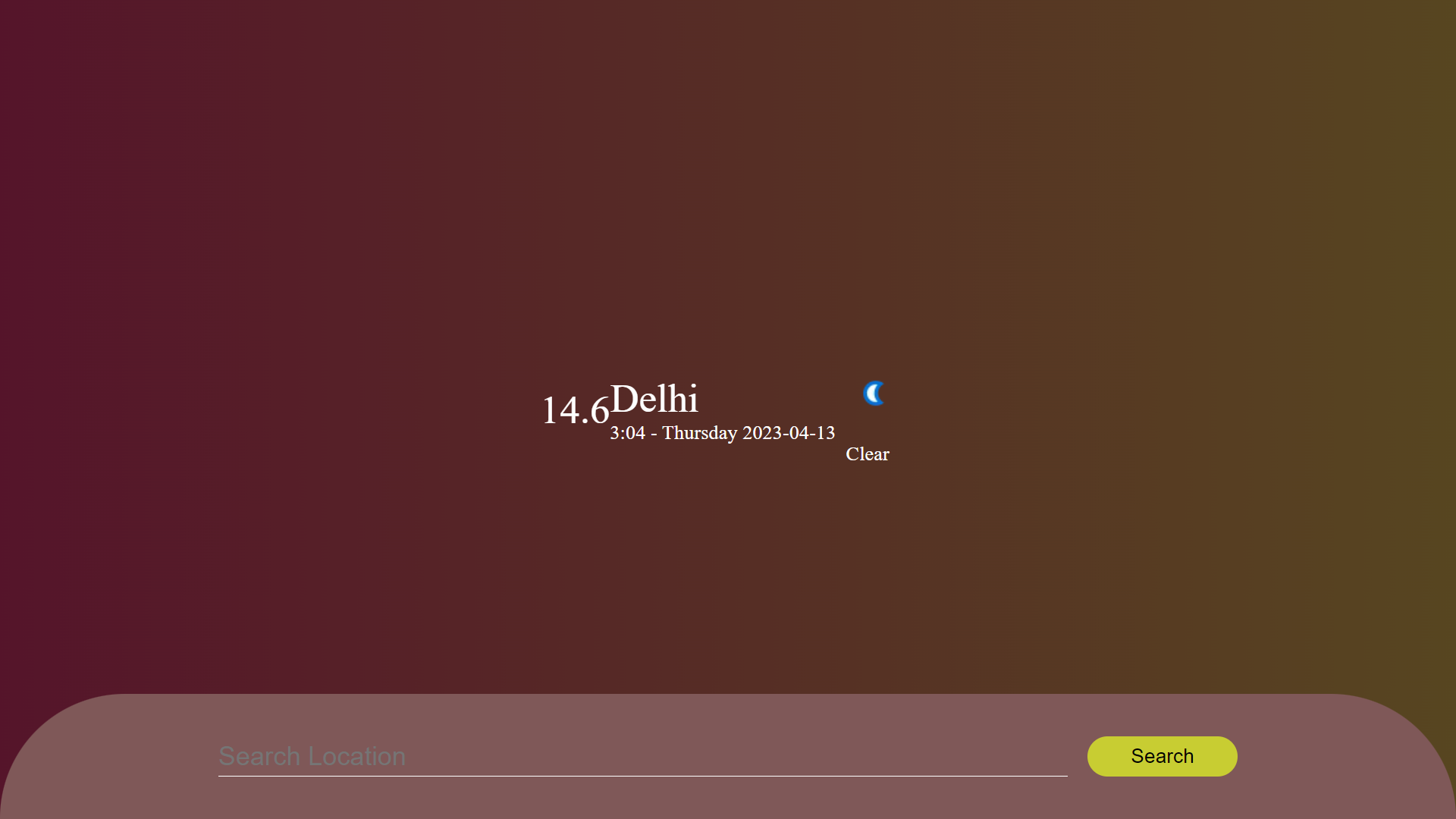 GitHub - Yash084/Weather-Web-Application