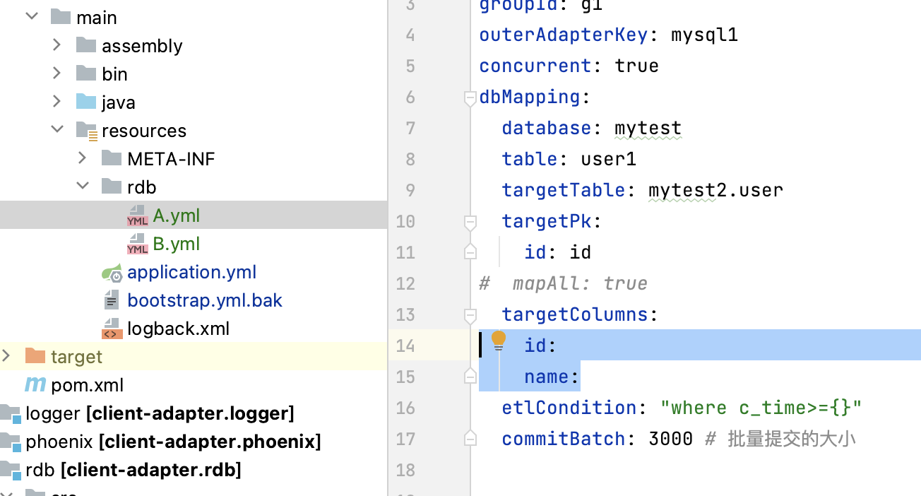 Multiple yml file in rdb,the dbMapping Field overlay？ · Issue #4863 ...