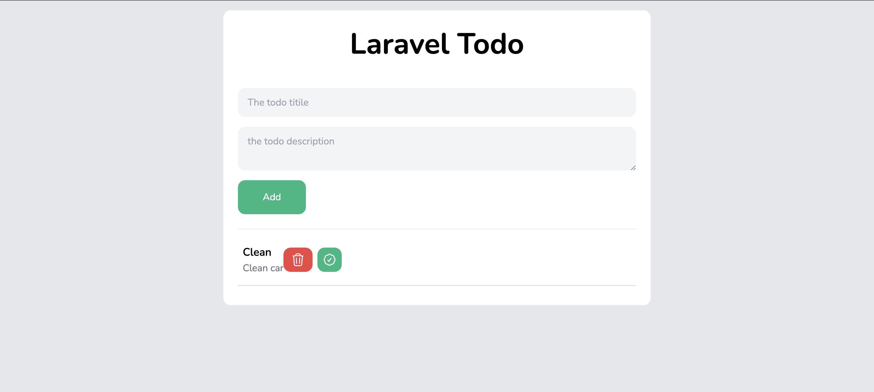 GitHub - MBeattie02/Laravel-Todo