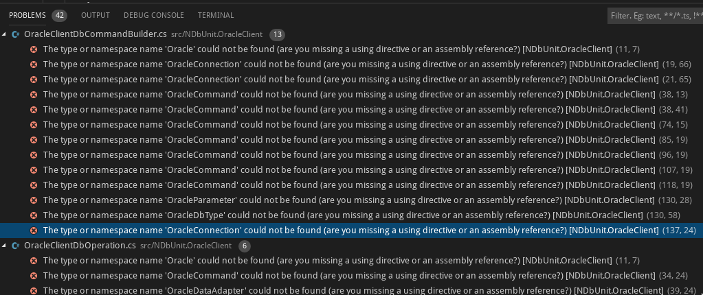 Omnisharp Fails To Conditionally Load Nuget Packages · Issue 2660 · Dotnetvscode Csharp · Github