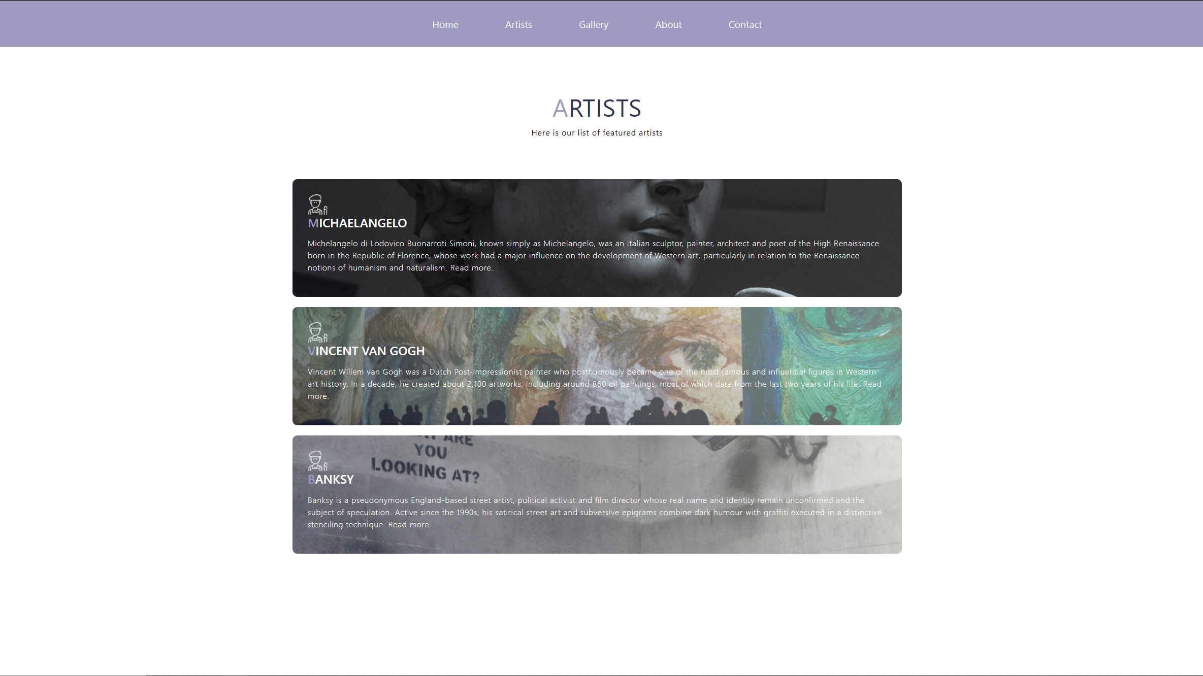 GitHub - Richard9703/ModernArtGallery