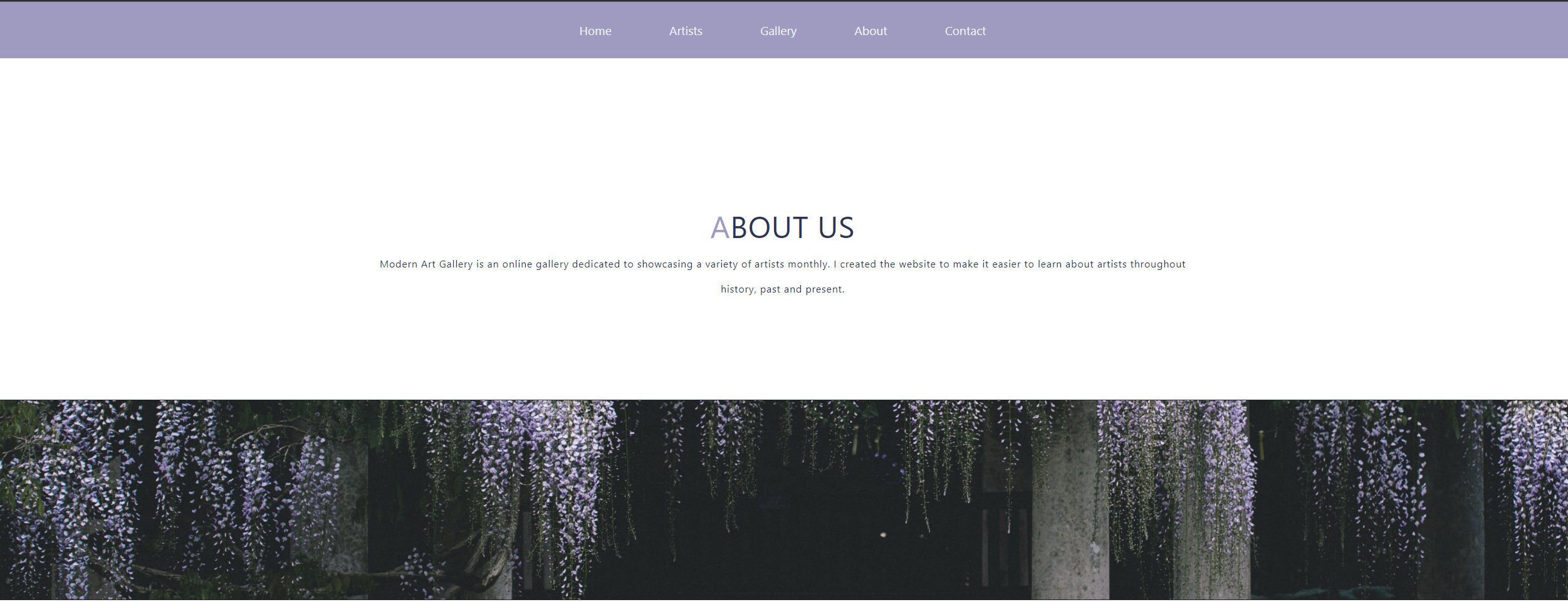 GitHub - Richard9703/ModernArtGallery