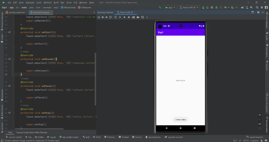 GitHub - Mugilan212/MAD-EXP-1-To-Create-a-HelloWorld-Activity-using-all ...