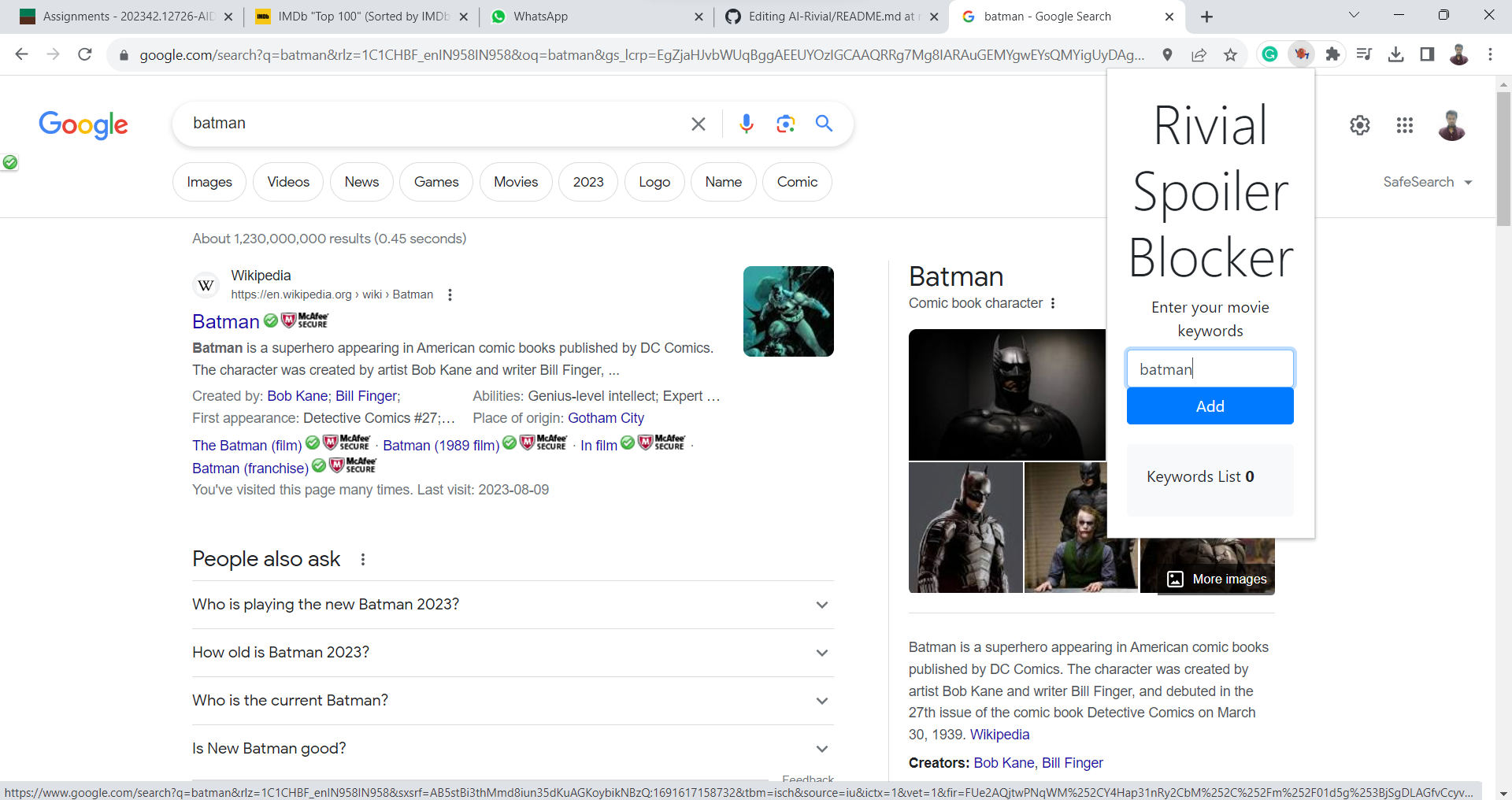 GitHub - geetharaman96/AI-Rivial: This repository to place our AI Capstone project for blocking ...