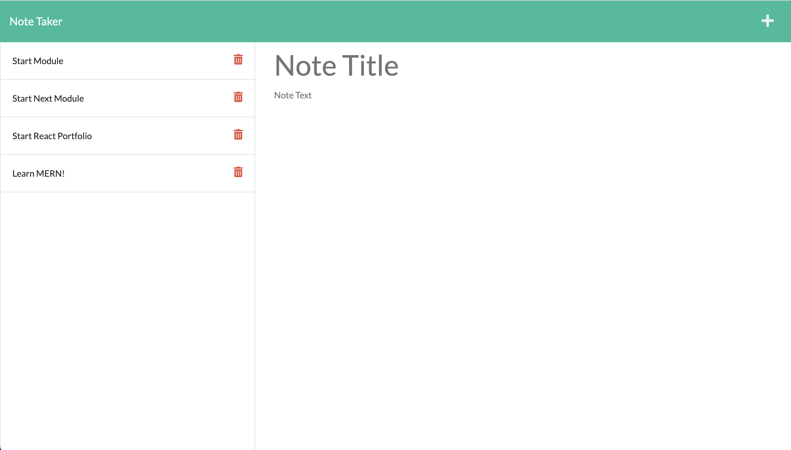 GitHub - whosshazo/note-taker-express