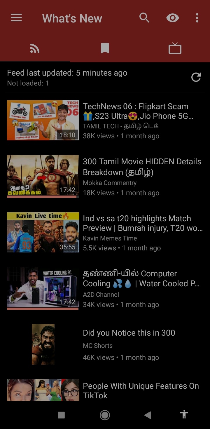 Youtube feed doesnt update · Issue #9269 · TeamNewPipe/NewPipe · GitHub