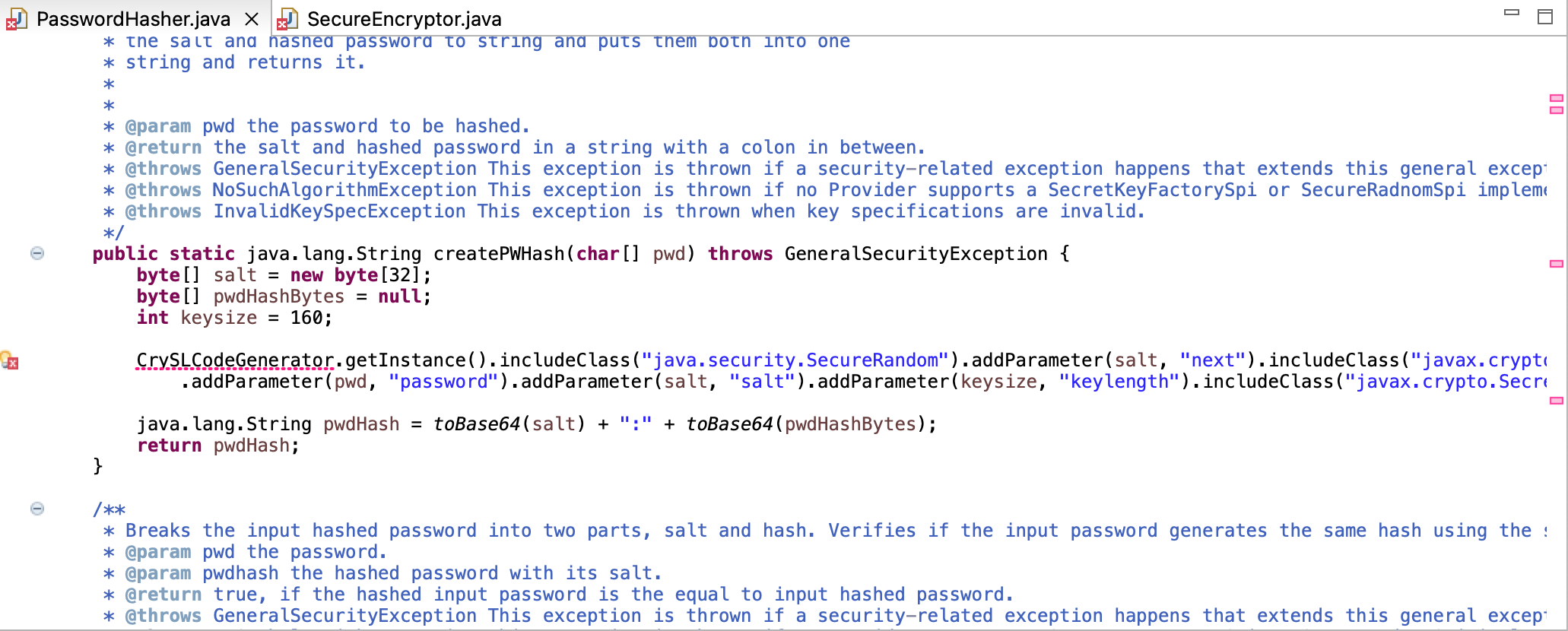 Code Generator Does Not Resolve Methods · Issue 452 · Eclipse Cognicrypt Cognicrypt · Github