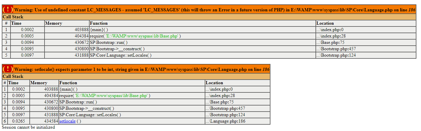 Session cannot be initialized · Issue #1504 · nuxsmin/sysPass · GitHub