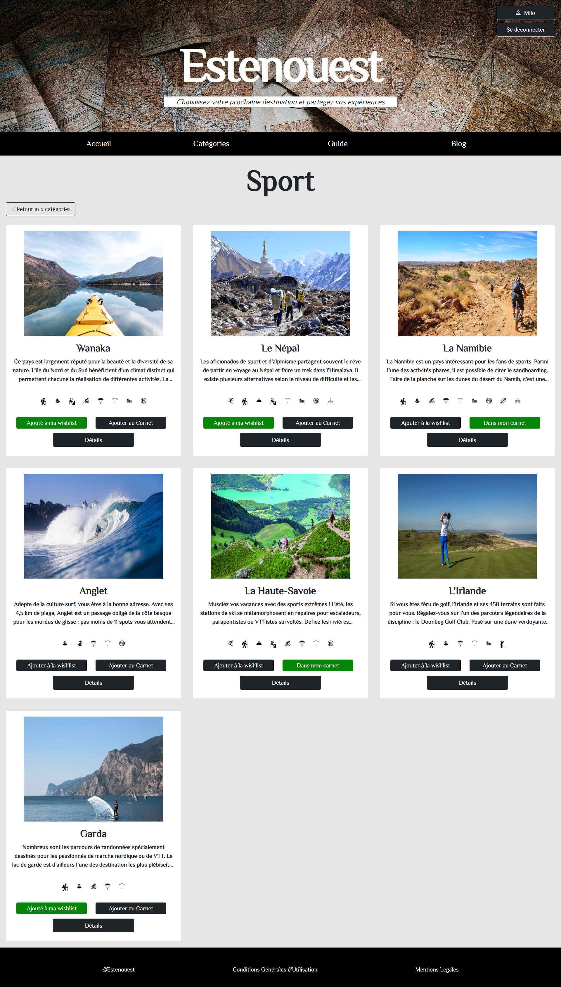 GitHub - Dennisburki/projetPro: Site d'aide a la décision au voyage, avec multiples ...