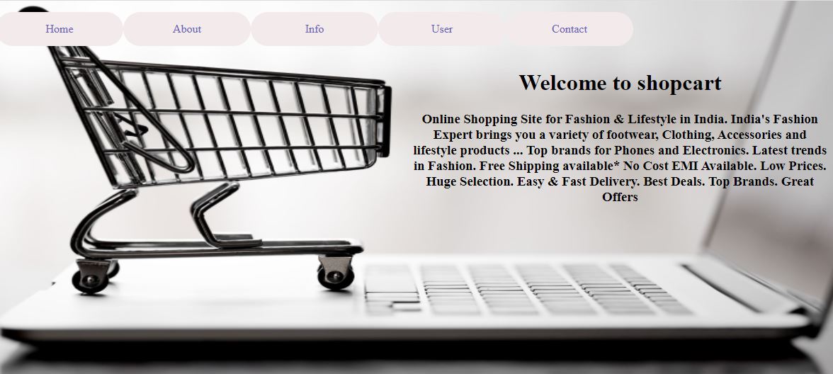 GitHub - Badgujar-Amol/static_template: Created E-shop static template using CSS and HTML which ...