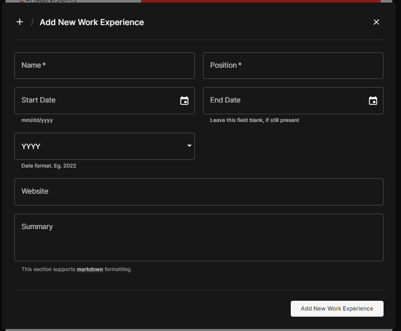 [FEATURE] Allow to use different date format · Issue #802 · AmruthPillai/Reactive-Resume · GitHub