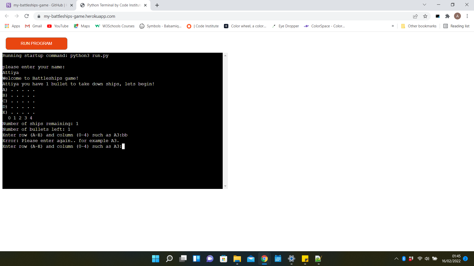 GitHub - Code-Institute-Submissions/Battleships-game-4