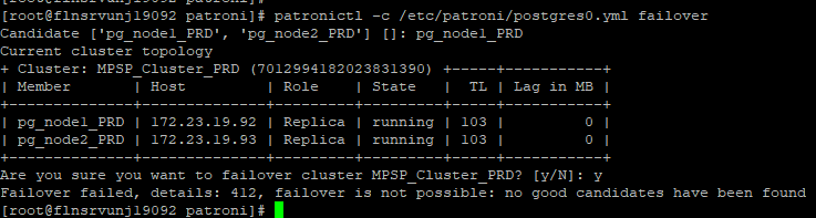 Patroni with 2 nodes and Patroni_raft_controller without leader node · Issue #2077 · patroni ...
