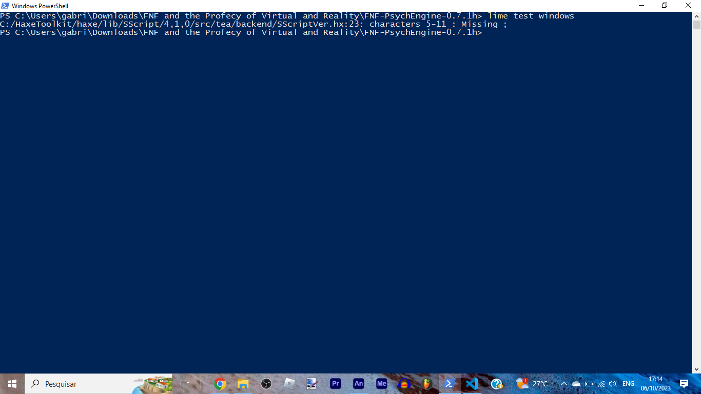 Why I can't compile it? · Issue #13398 · ShadowMario/FNF-PsychEngine ...