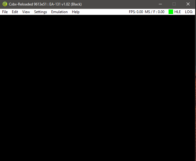 Black doesnt work. Regression · Issue #2317 · Cxbx-Reloaded/Cxbx ...
