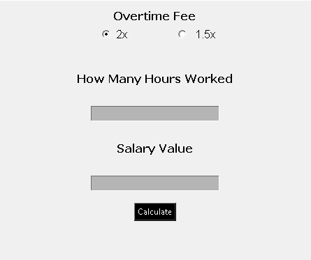 GitHub - MehmetAliKOYLU/Overtime-Fees-calculator