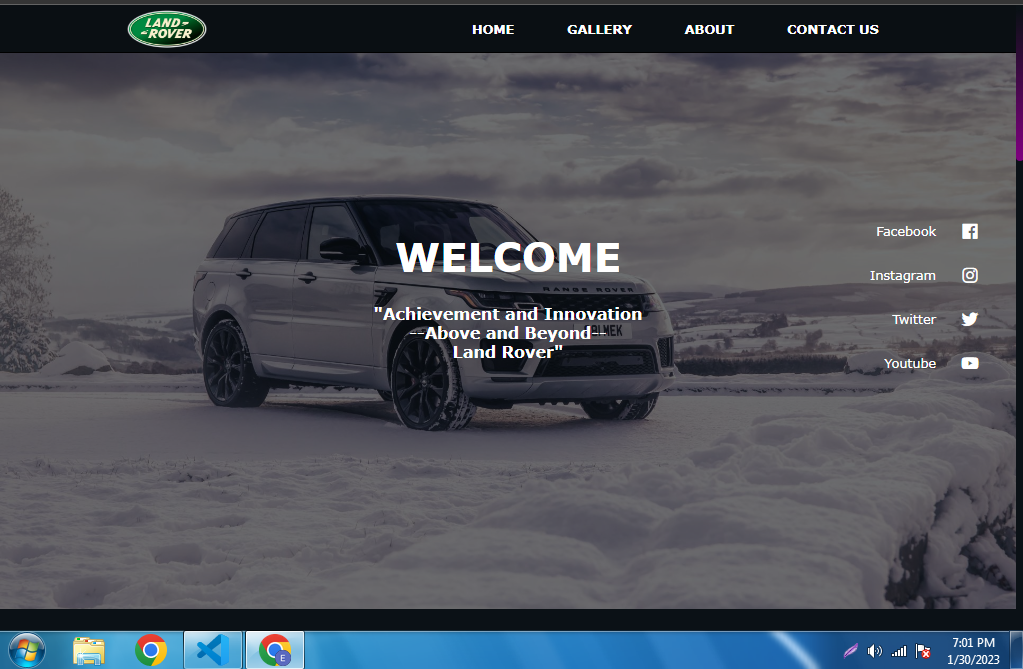 GitHub - Veri001/Land_Rover_Website