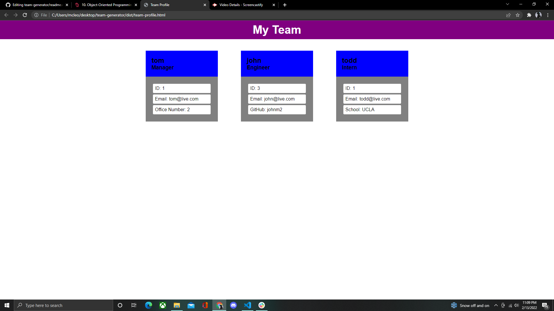 GitHub - Chris-McLeod2/team-generator
