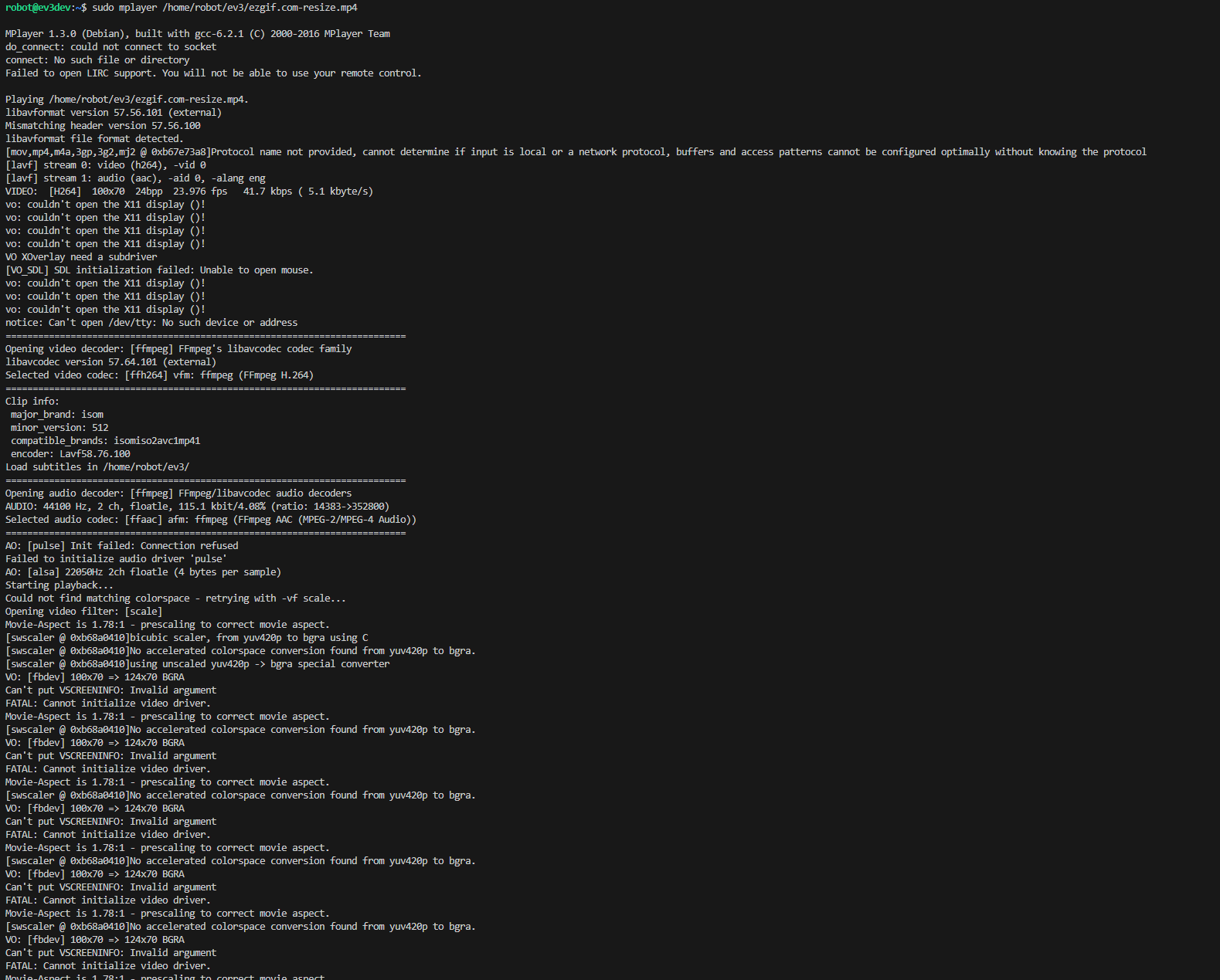 Wanting to play a video on EV3 Screen · Issue #1568 · ev3dev/ev3dev ...