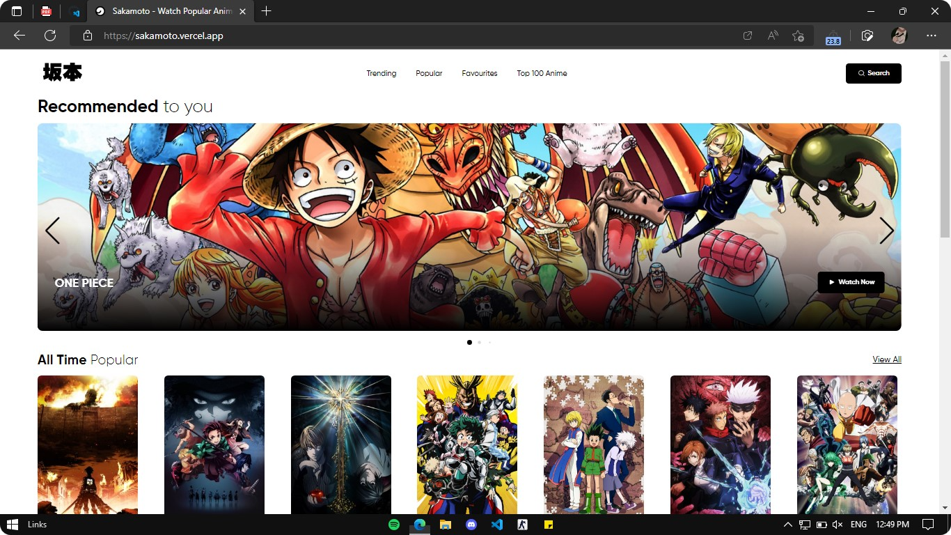 GitHub - MysticSeeker/AnimeFlix: An Anime Streaming Site with minimal ...