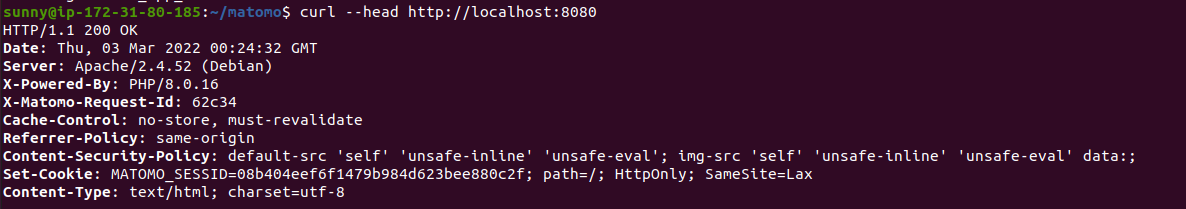GitHub - Senaith/Project-3-Matomo-Web-Analytics-on-Cloud: In this project you will install ...