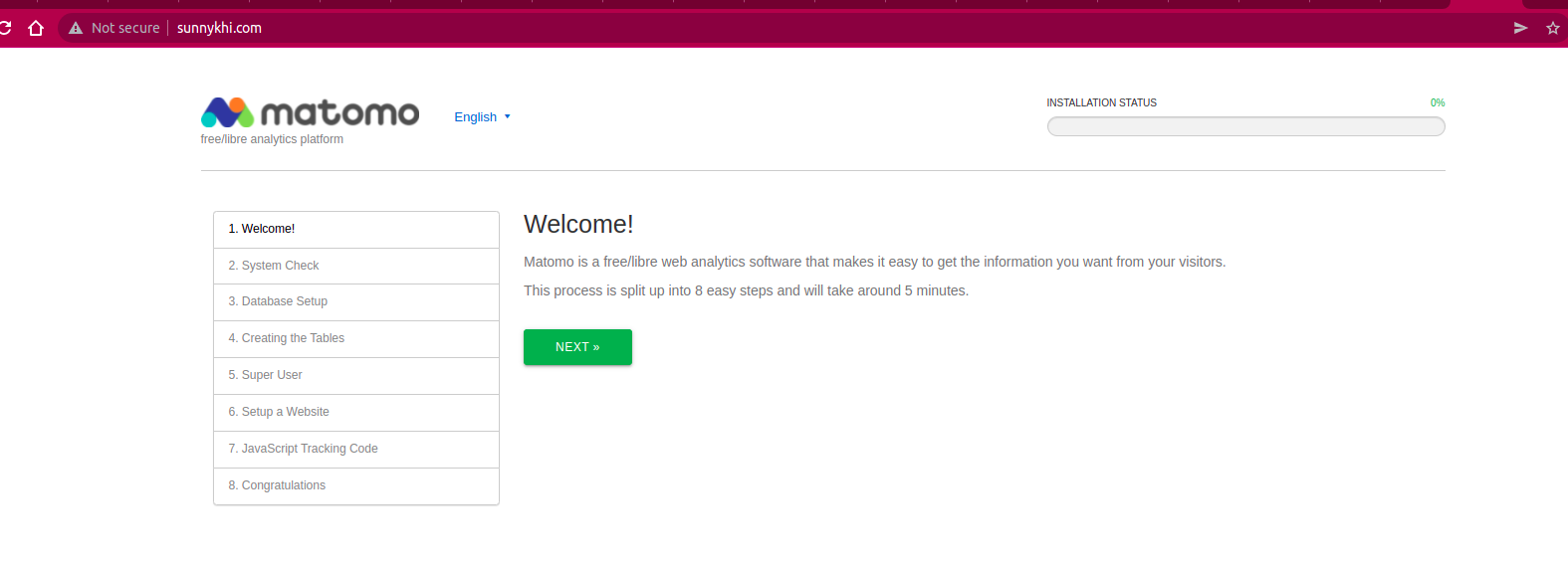 GitHub - Senaith/Project-3-Matomo-Web-Analytics-on-Cloud: In this project you will install ...