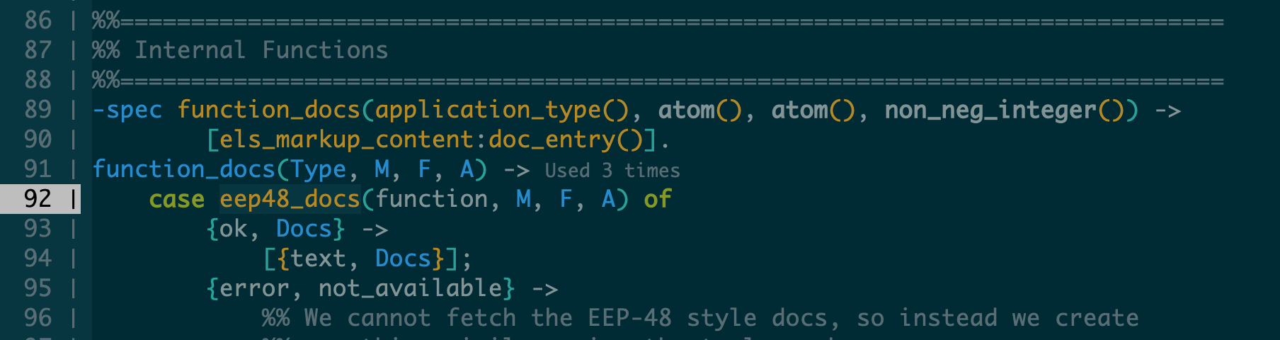 Memoize `textDocument/hover` requests to produce Edoc · Issue #1208 · erlang-ls/erlang_ls · GitHub