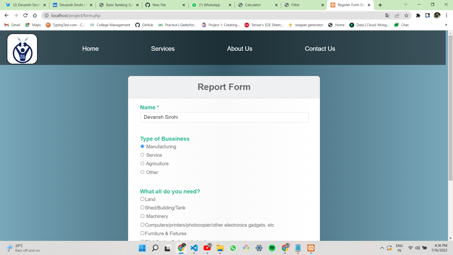 GitHub - honey2438/Loan-Report-Form-Using-Javascript