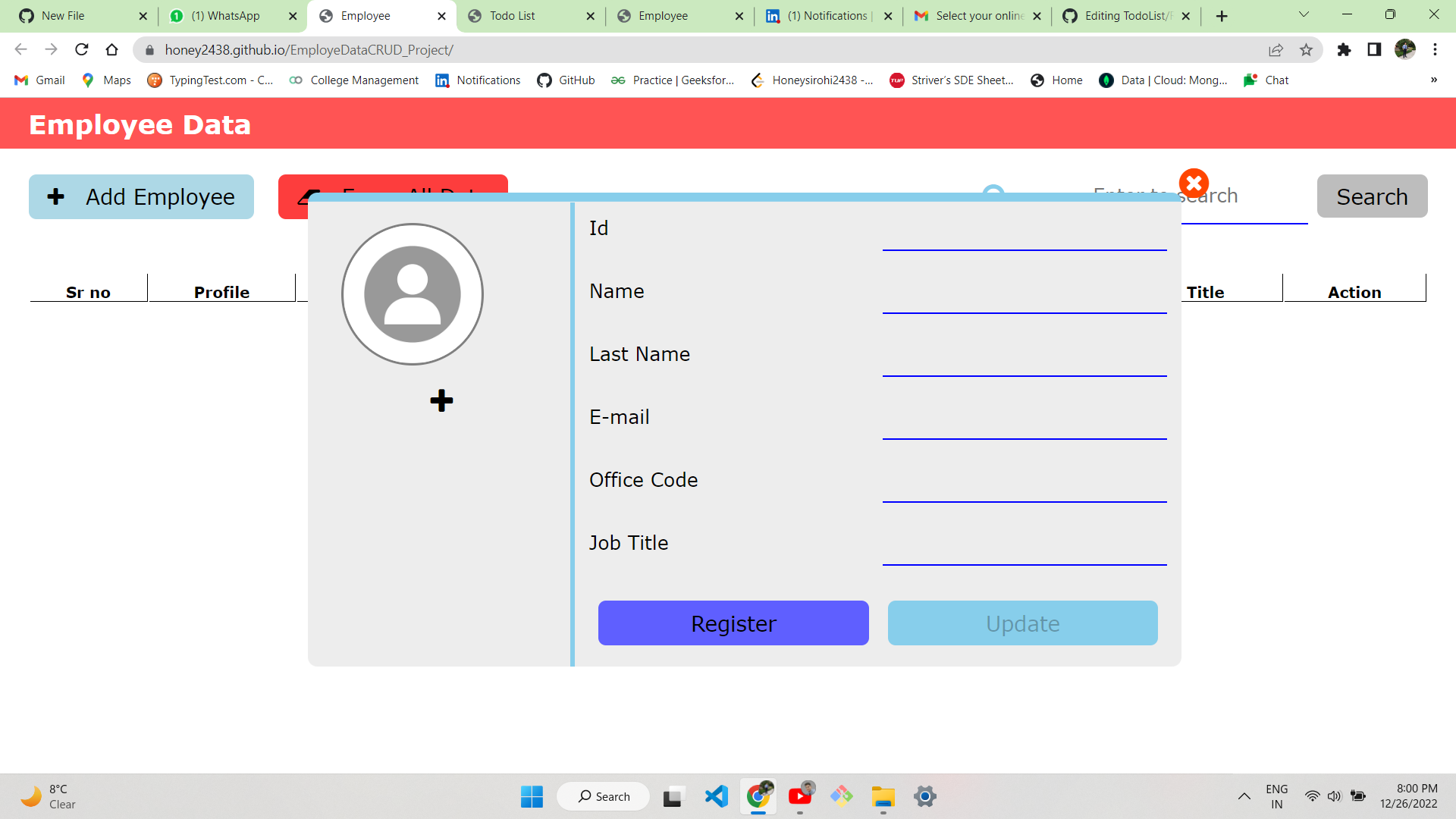 GitHub - honey2438/EmployeDataCRUD_Project