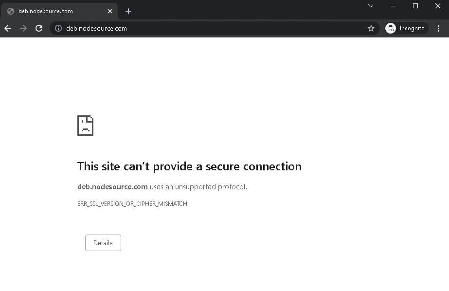 CDN problem with deb.nodesource.com · Issue #1352 · nodesource/distributions · GitHub