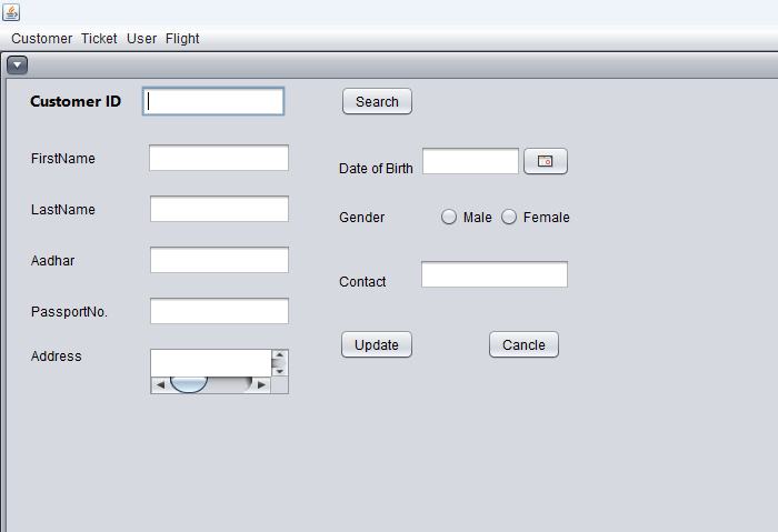GitHub - akashprj/airline-reservation-system: This app is made for a flight admin, where the ...