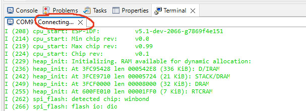 [v.2.7.0] COM port locking after flashing (IEP-814) · Issue #638 · espressif/idf-eclipse-plugin ...