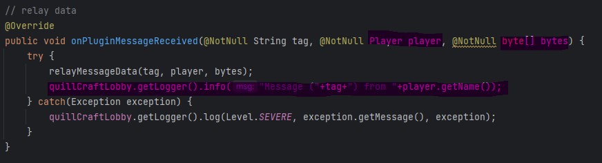 Change the player who sends the message from Bungeecord to Paper · Issue #9566 · PaperMC/Paper ...