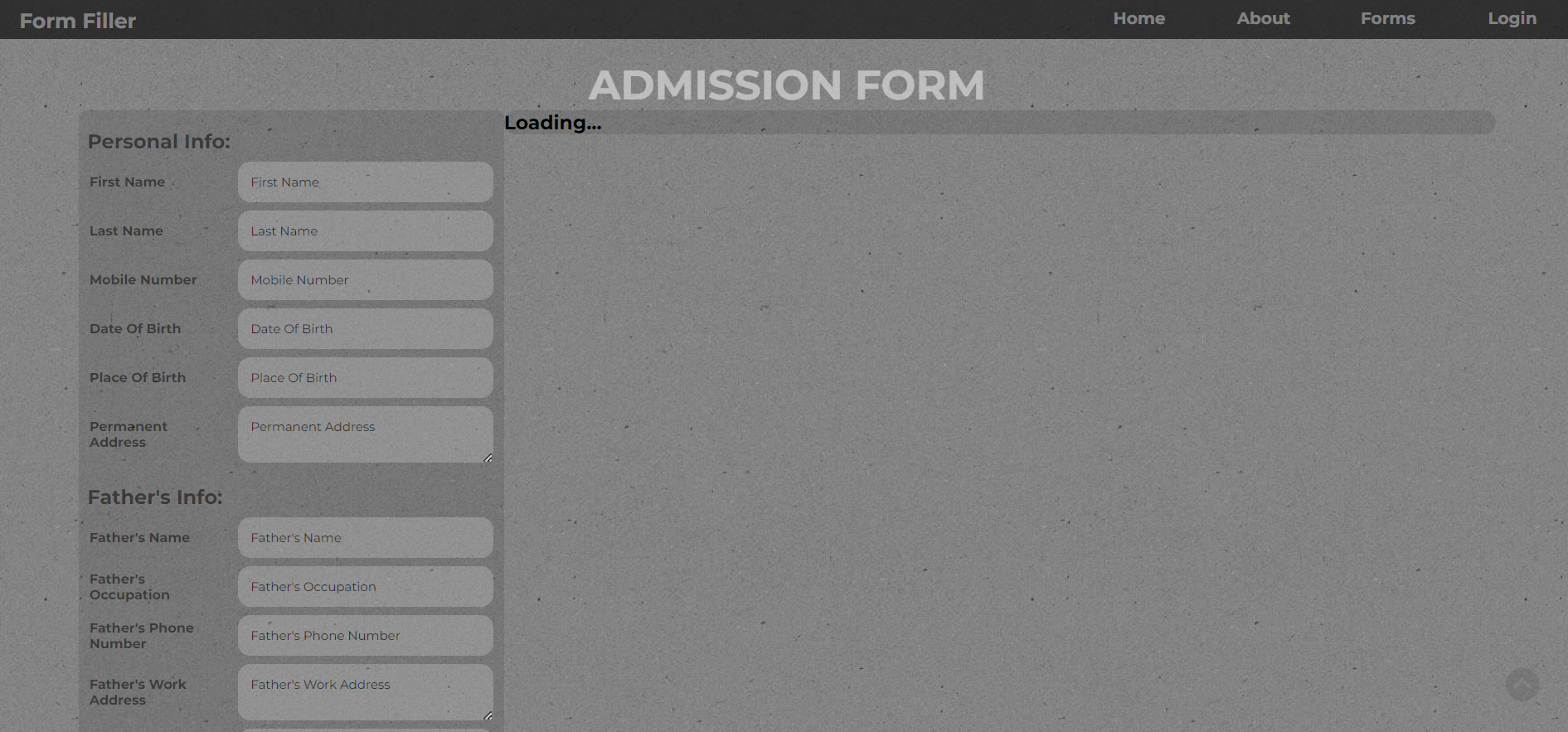 GitHub - dhirajdalvi2001/Form-Filler-Project