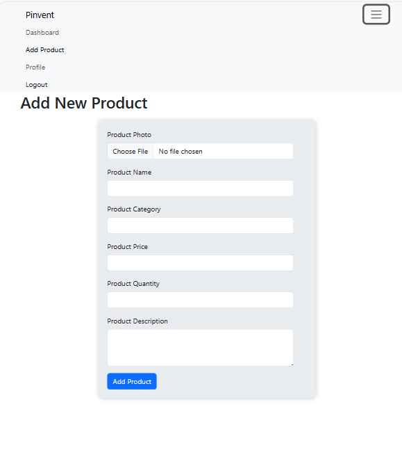 GitHub - Roshankrshah/Pinvent-APP