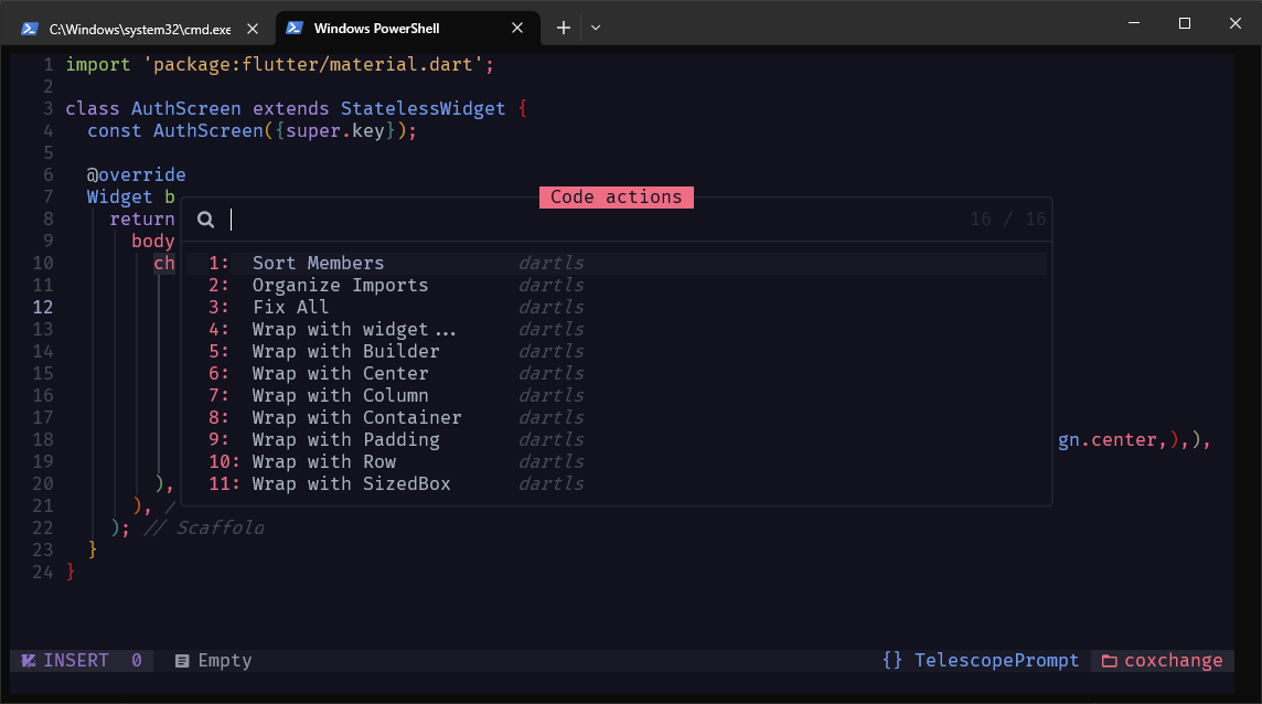 [bug] Cannot Format Using The Built In Lsp · Issue 278 · Akinsho Flutter Tools Nvim · Github
