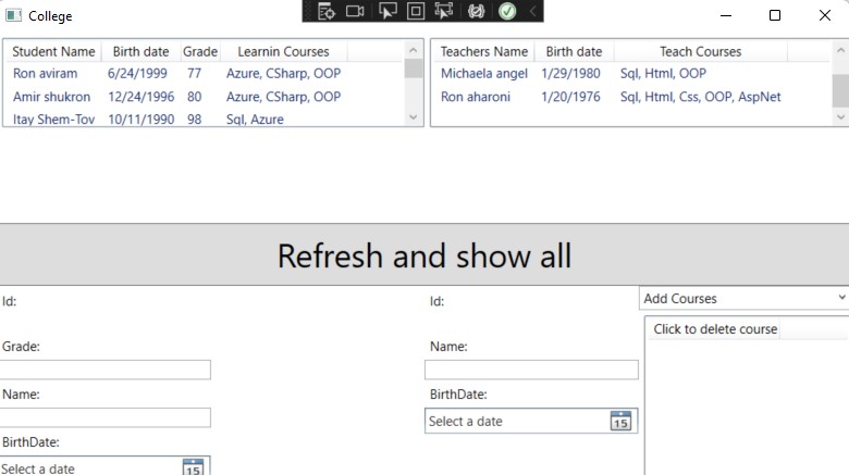 GitHub - itayG98/mvvm-Pattern-EF6: MVVM pattern Mini project using EF6