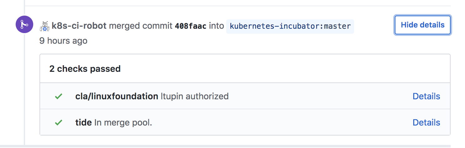 Wait for Github-checks statuses · Issue #9512 · kubernetes/test-infra ...