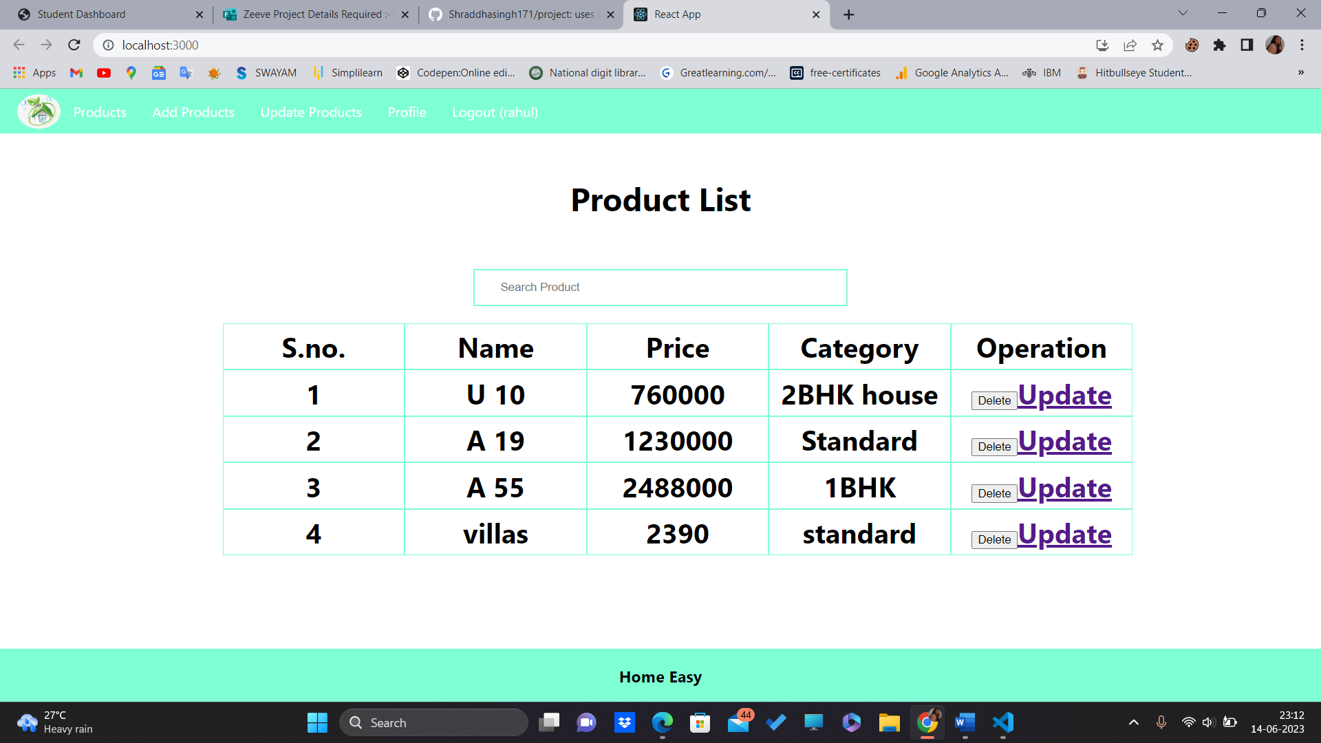 GitHub - Shraddhasingh171/project: uses nodejs, mongodb for backend and postman API for data ...