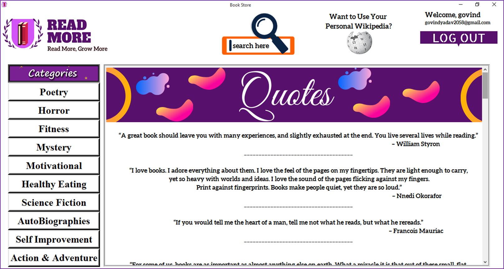 GitHub - 2058govindsingh/Book-Catalogue: Desktop Application