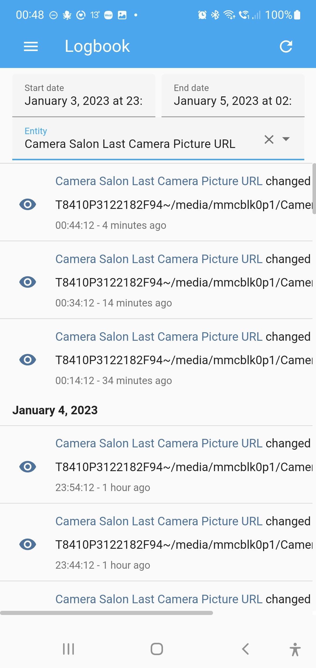 Integration partially working and not working with Solo Indoorcam P24, and Dashboard not ...