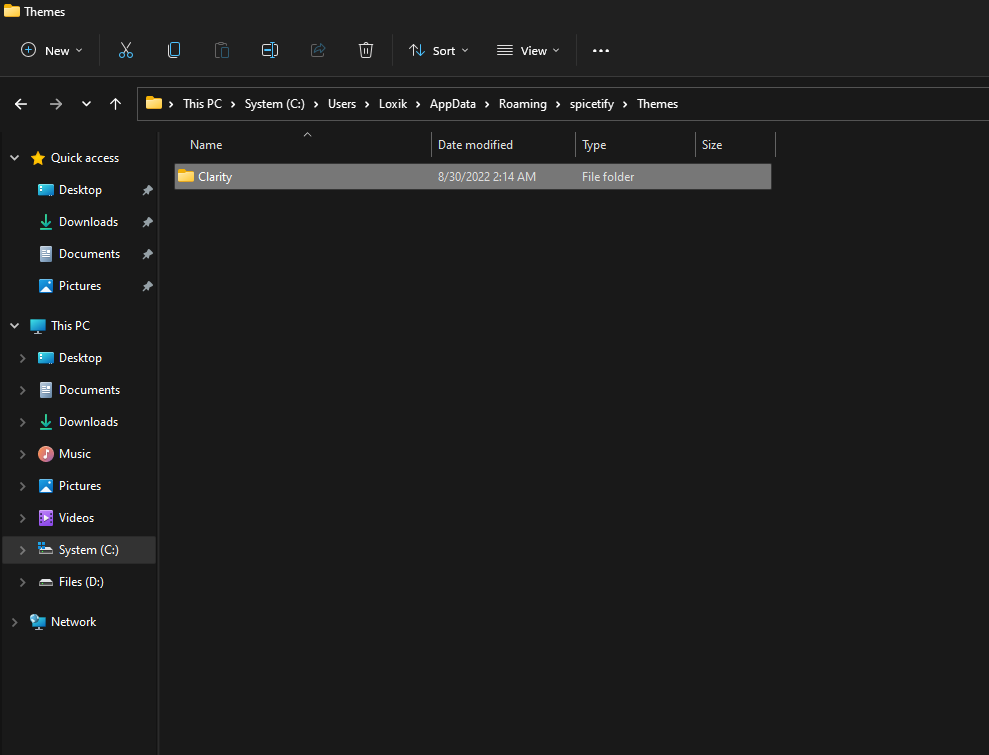 GitHub - Krystianhuj/Clarity: Spicetify theme